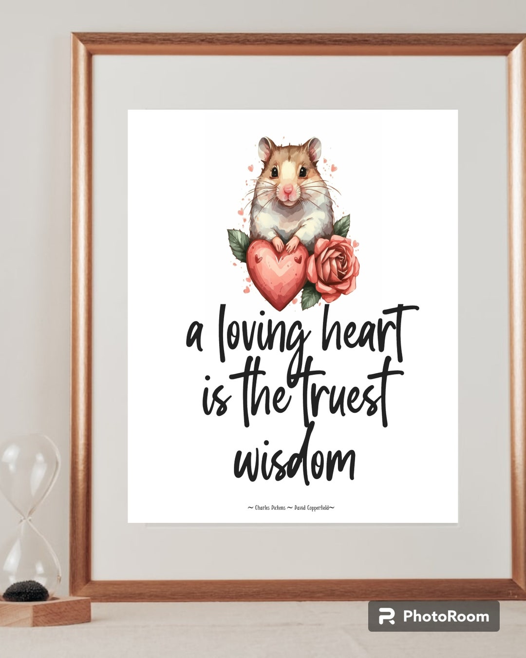 Love Wall Art Print, Positivity Wall Art, Motivational Quote, Office ...