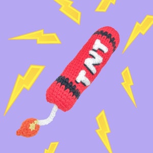 Cat Toy Crochet Pattern | Catnip Dynamite TNT Toy Amigurumi Instant ...