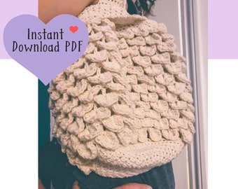 Crochet Shell Bag Pattern - Etsy