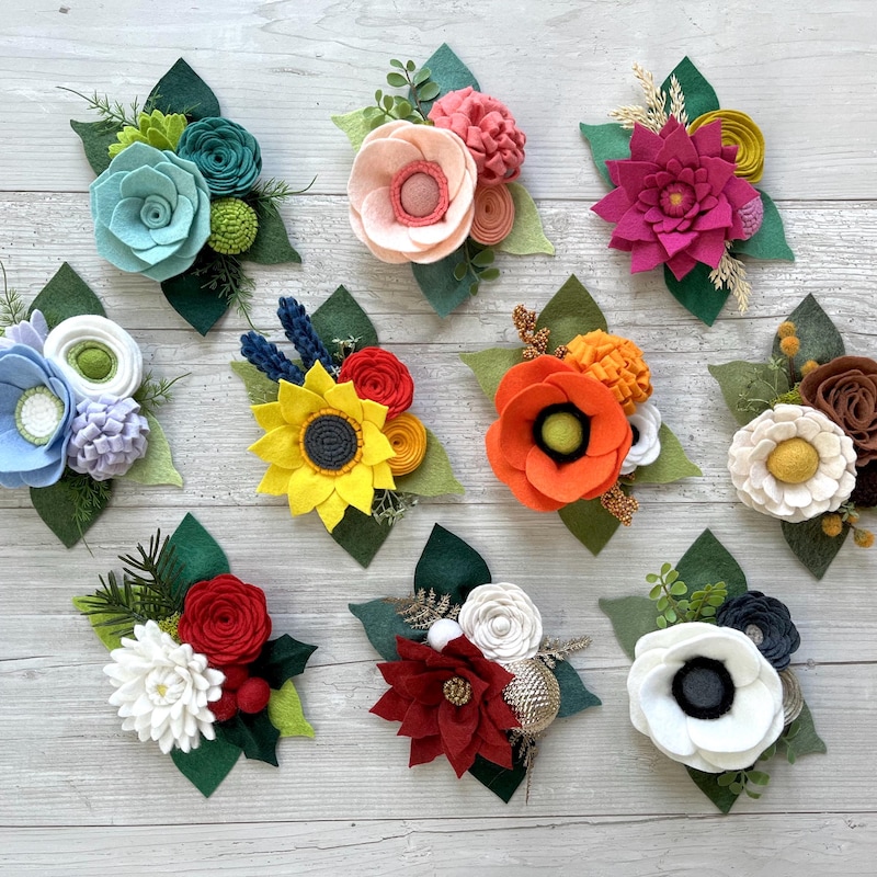 Felt Decorations - Etsy