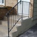 Railing for Steps With 3 Step and 2 Ft to 4 Ft. Landing Custom Made ...