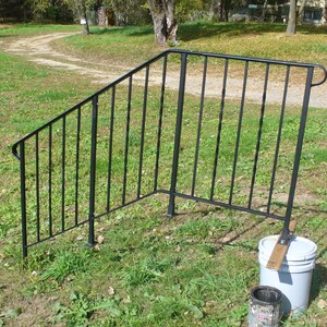 Railing for Steps With 4 Step or 5 Steps and 2 Ft to 4 Ft. | Etsy
