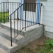 Railing for Steps, With 2 Step and a 2 Ft to 4 Ft. Landing Custom Made ...