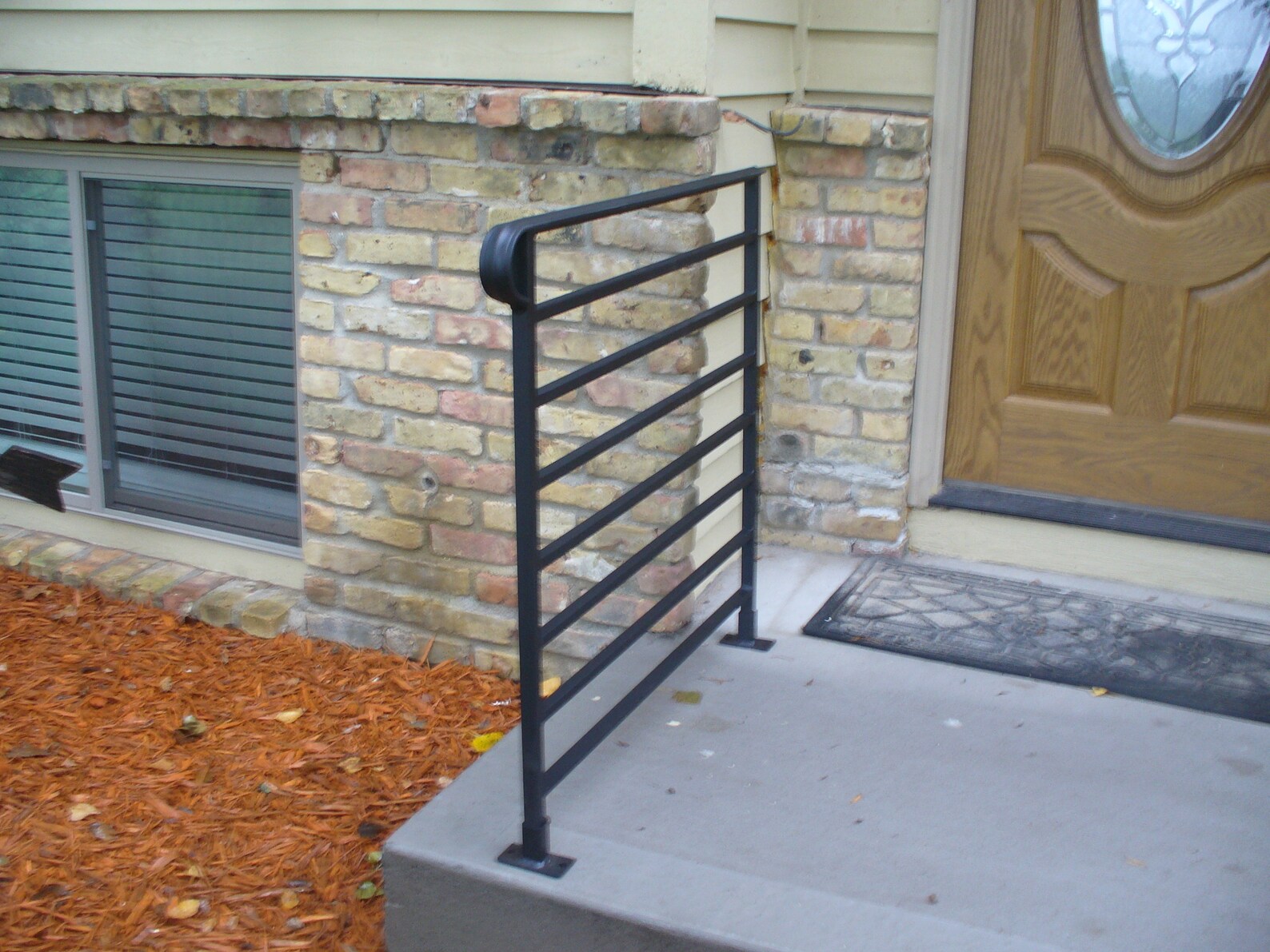 Horizontal Straight Railing One Side per Order 2' to 4' Landing - Etsy