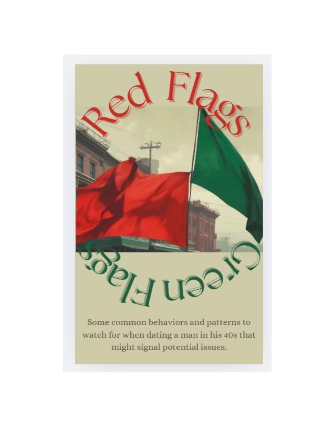 Red Flags / Green Flags Ebook - Etsy