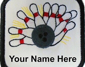 Bowling patch | Etsy