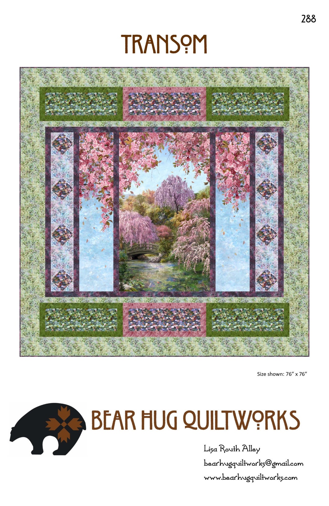 Transom Quilt Pattern - Etsy