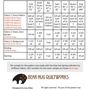 Evening Song Quilt Pattern - Etsy