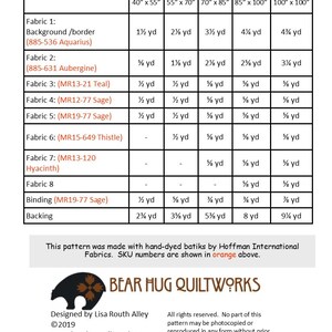 Tempest Quilt Pattern - Etsy