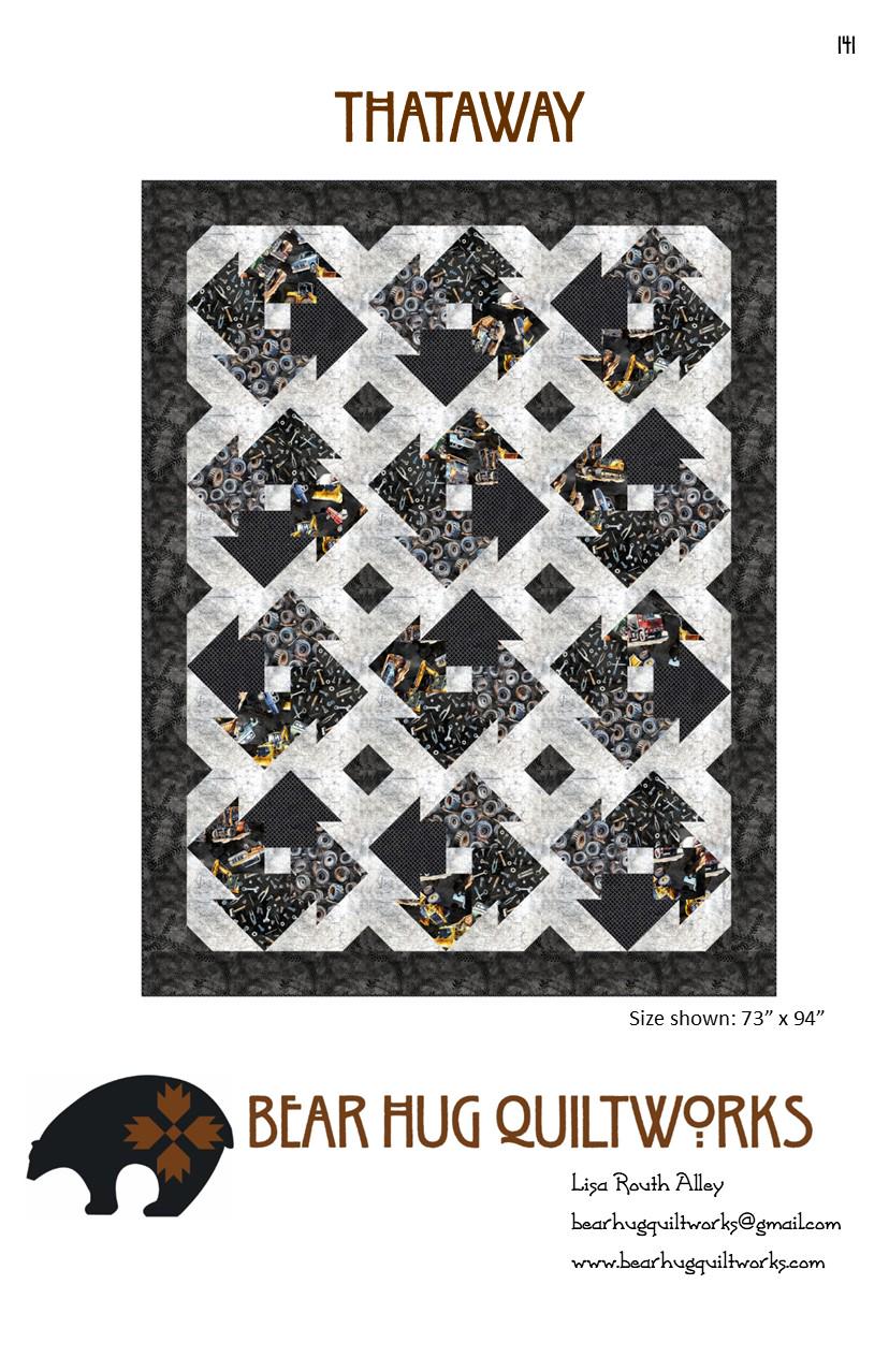 Thataway Quilt Pattern - Etsy