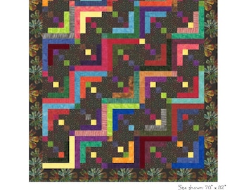 Falling Water Quilt Pattern | Etsy