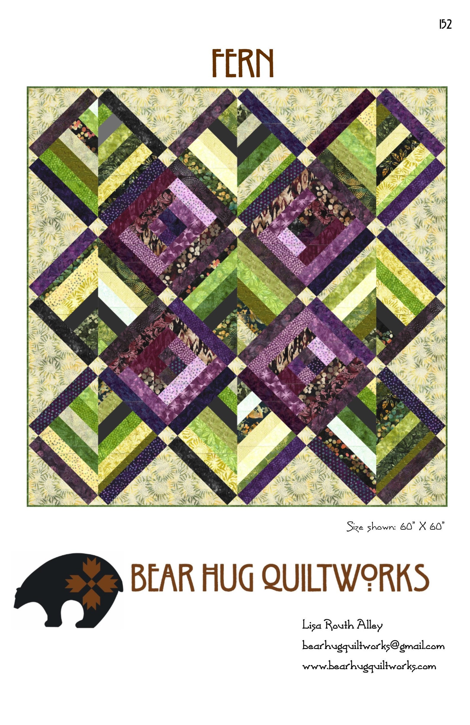 Fern Quilt Pattern - Etsy
