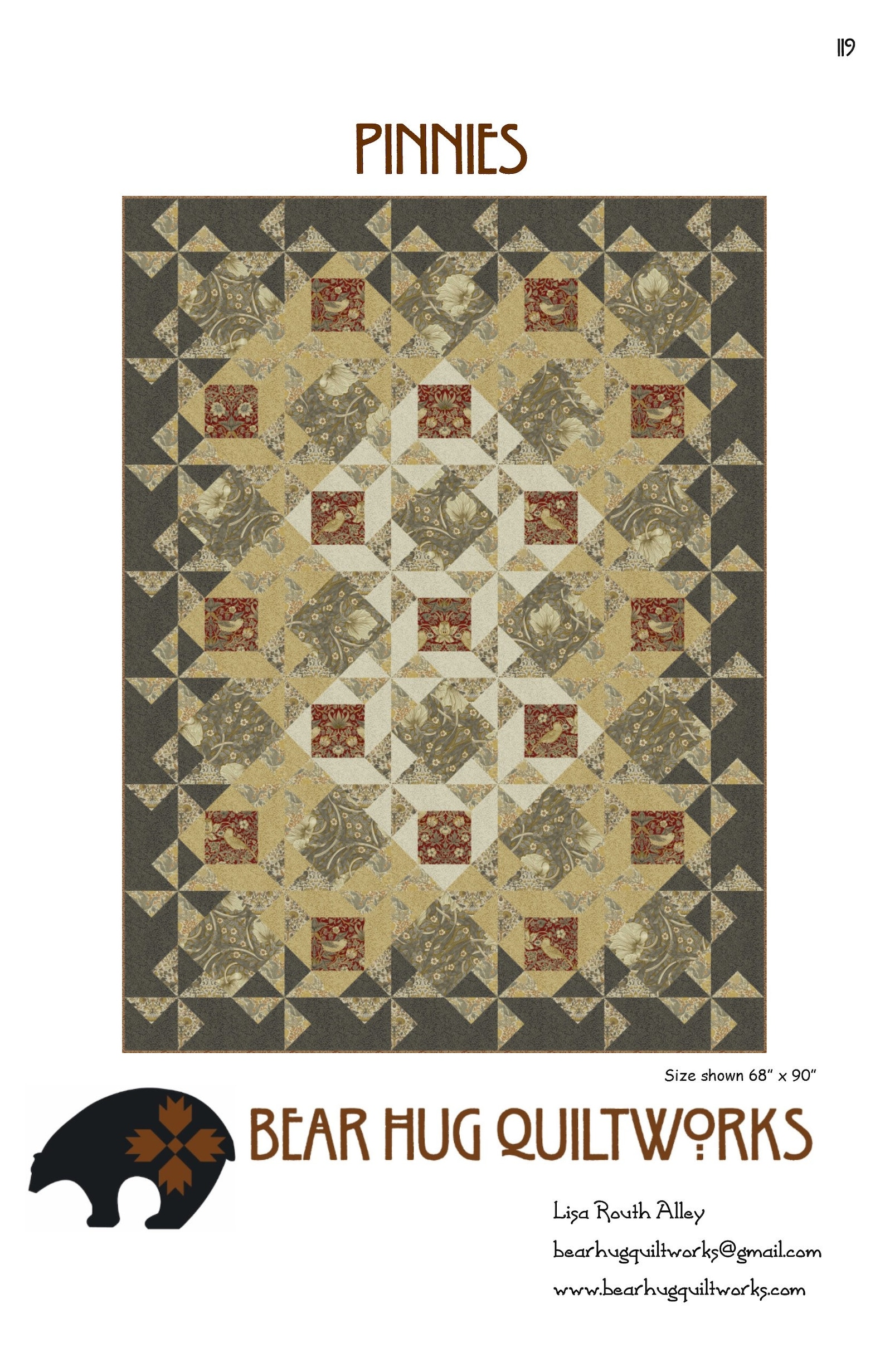 Pinnies Quilt Pattern - Etsy