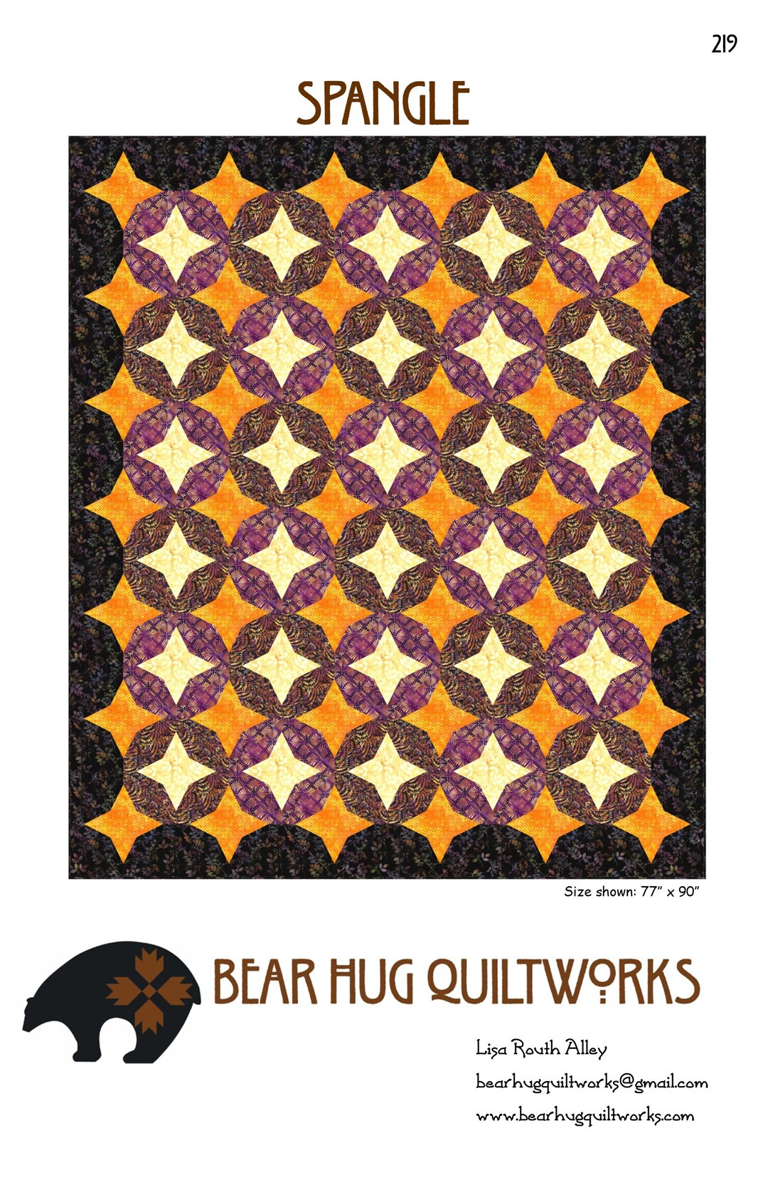 Spangle Quilt Pattern - Etsy