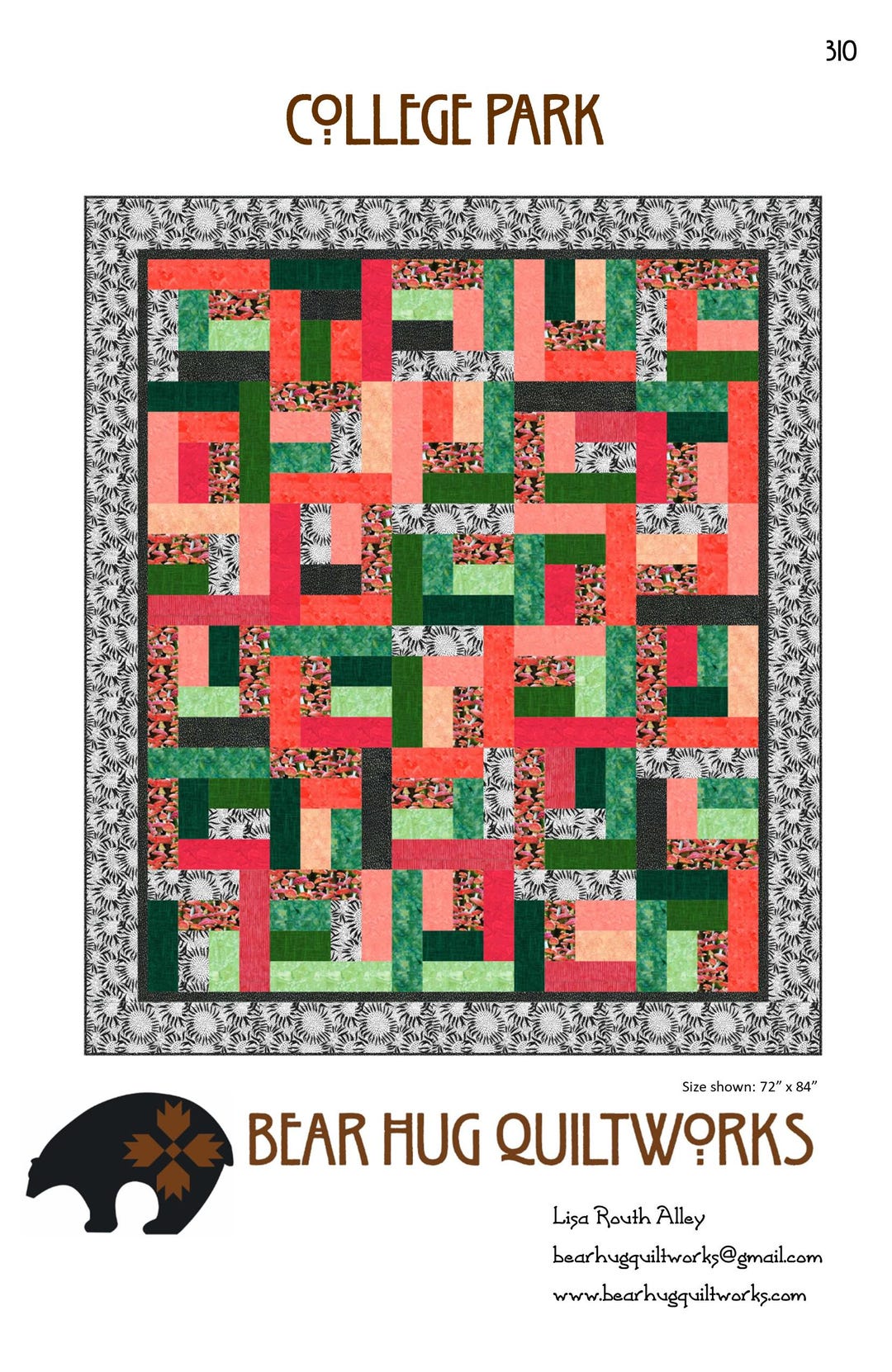 College Park Quilt Pattern - Etsy