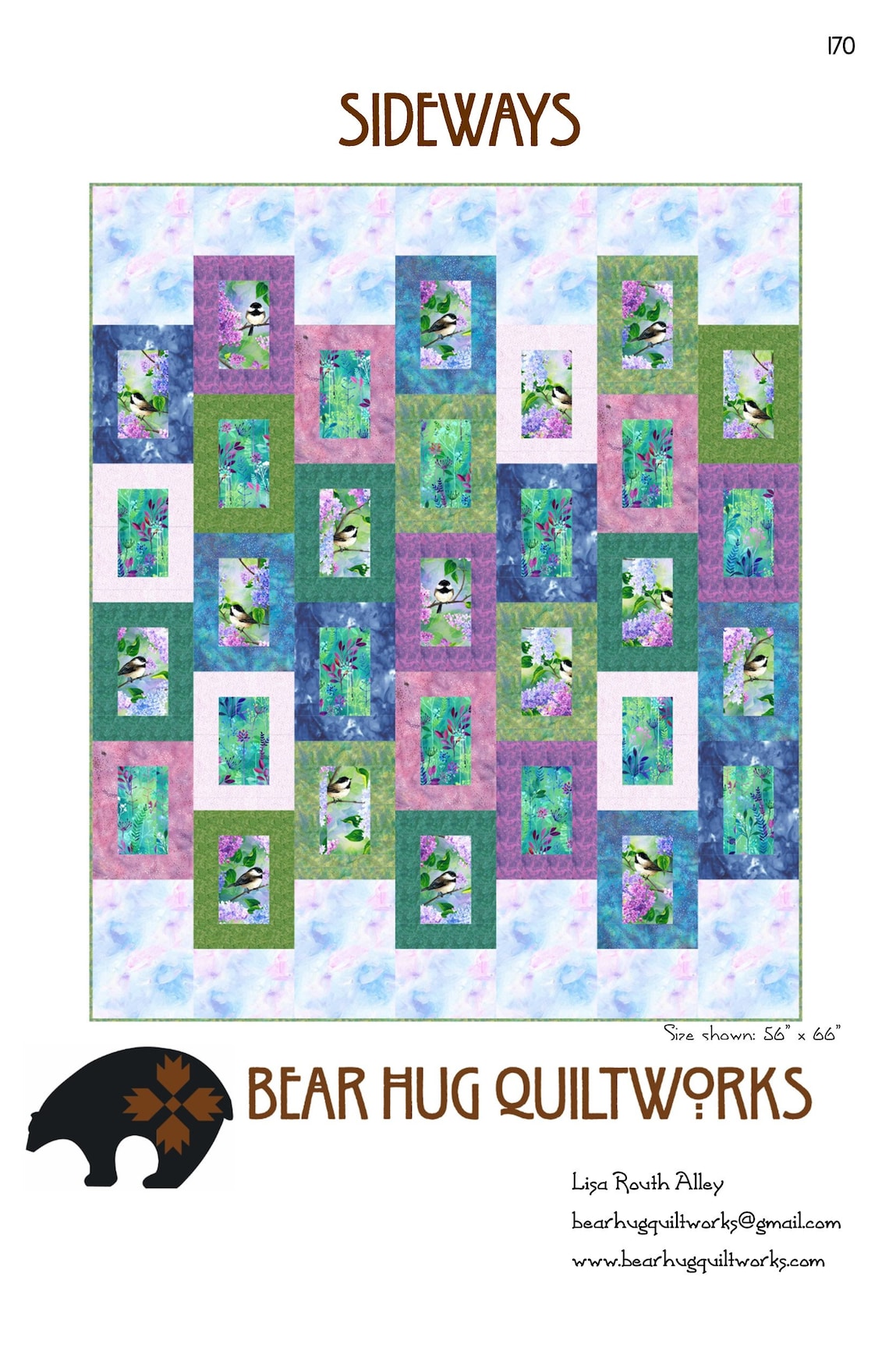 Sideways Quilt Pattern - Etsy