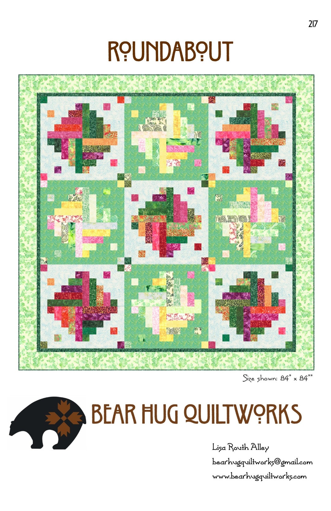 Roundabout Quilt Pattern - Etsy