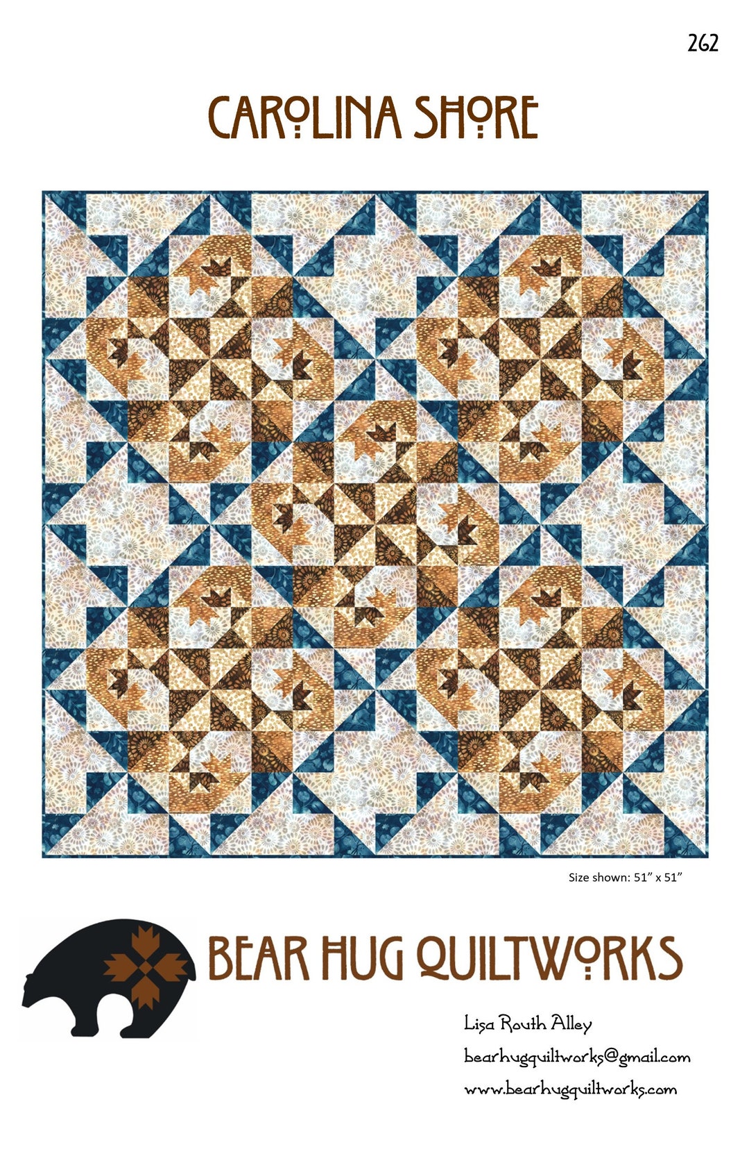 Carolina Shore Quilt Pattern - Etsy