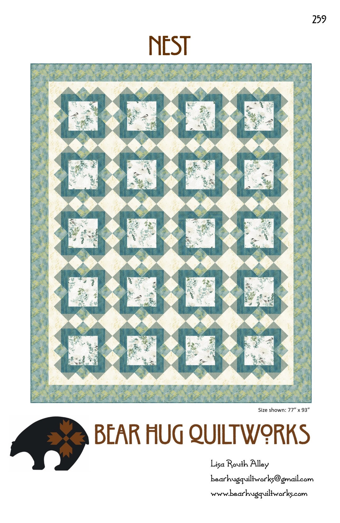 Nest Quilt Pattern - Etsy