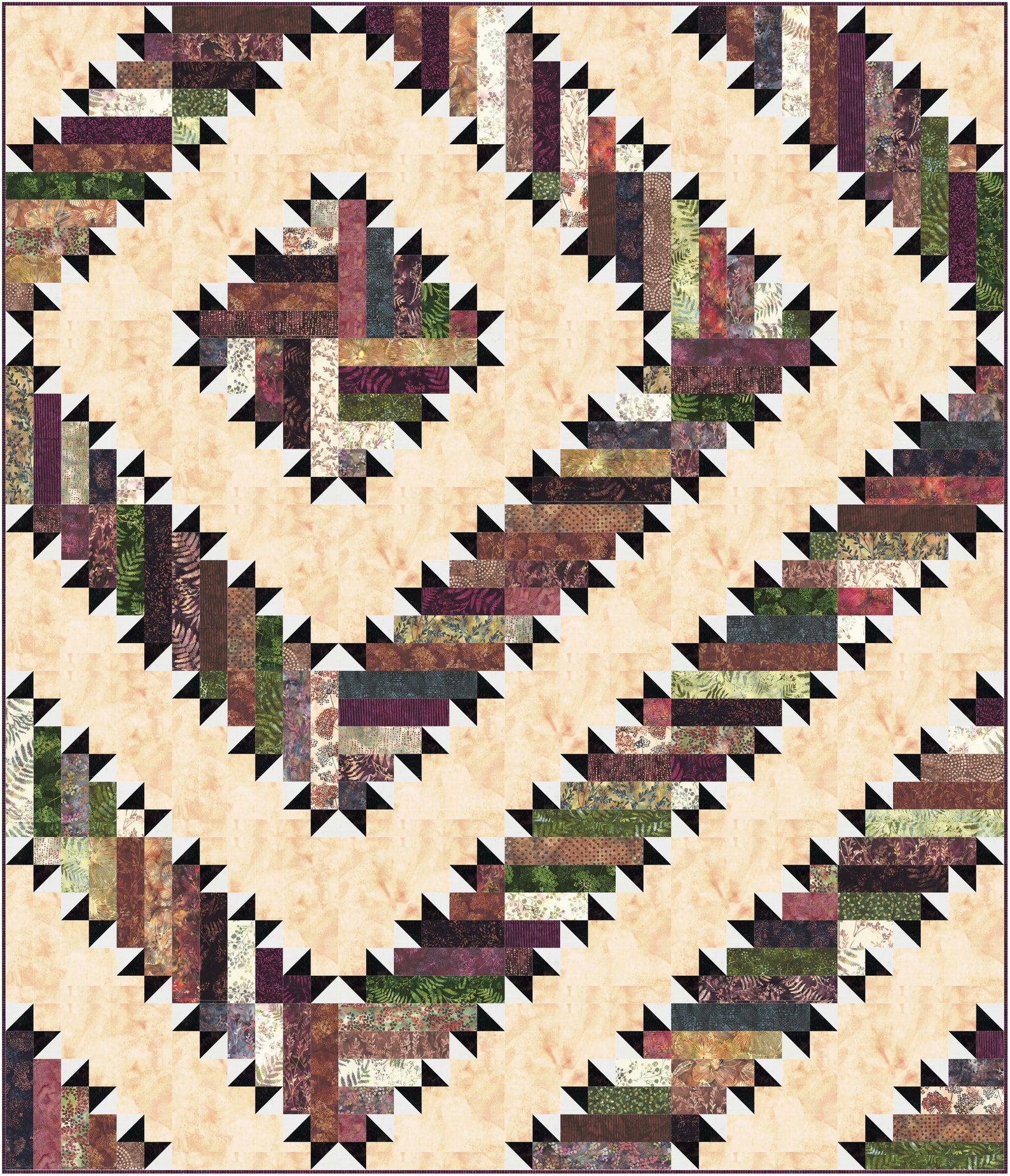 Tumbleweed Quilt Pattern - Etsy