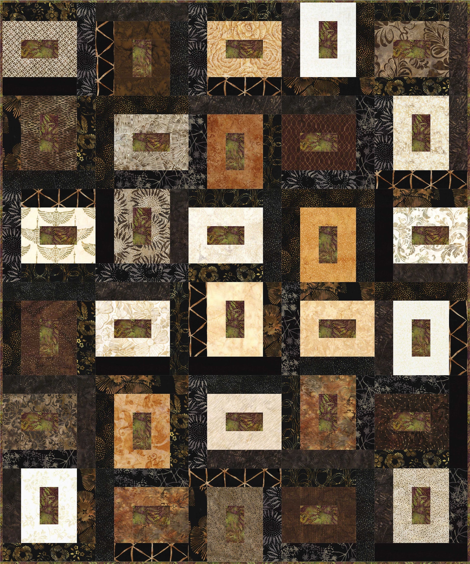 Earthbound Quilt Pattern - Etsy