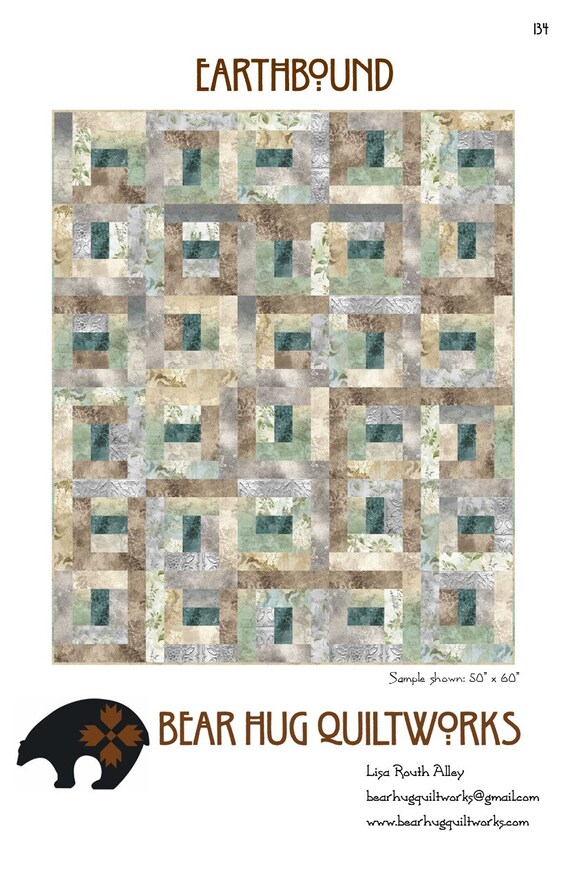 Earthbound Quilt Pattern - Etsy
