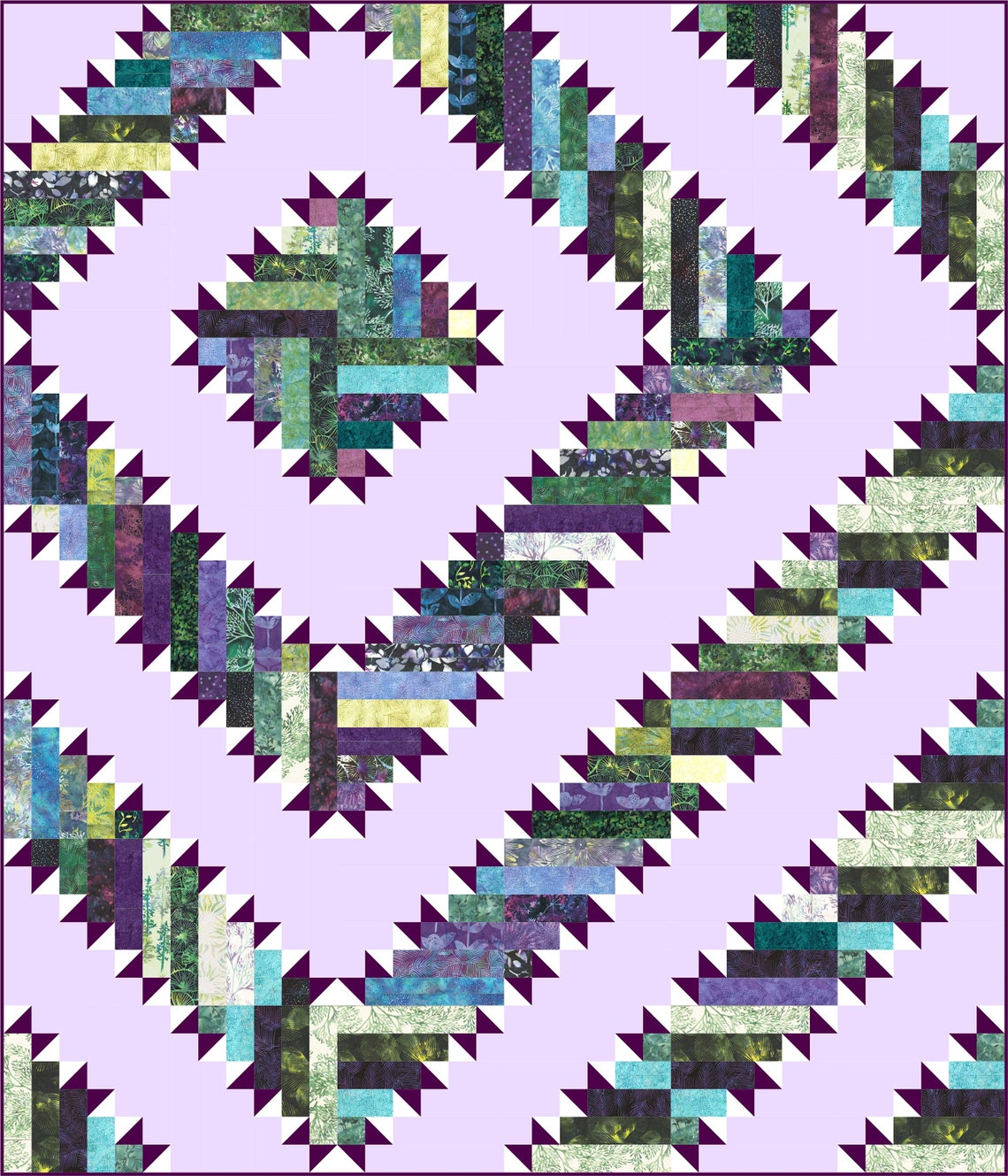 Tumbleweed Quilt Pattern - Etsy