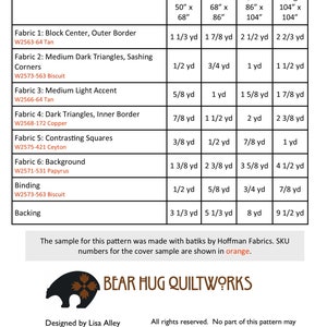 Summerfield Quilt Pattern - Etsy