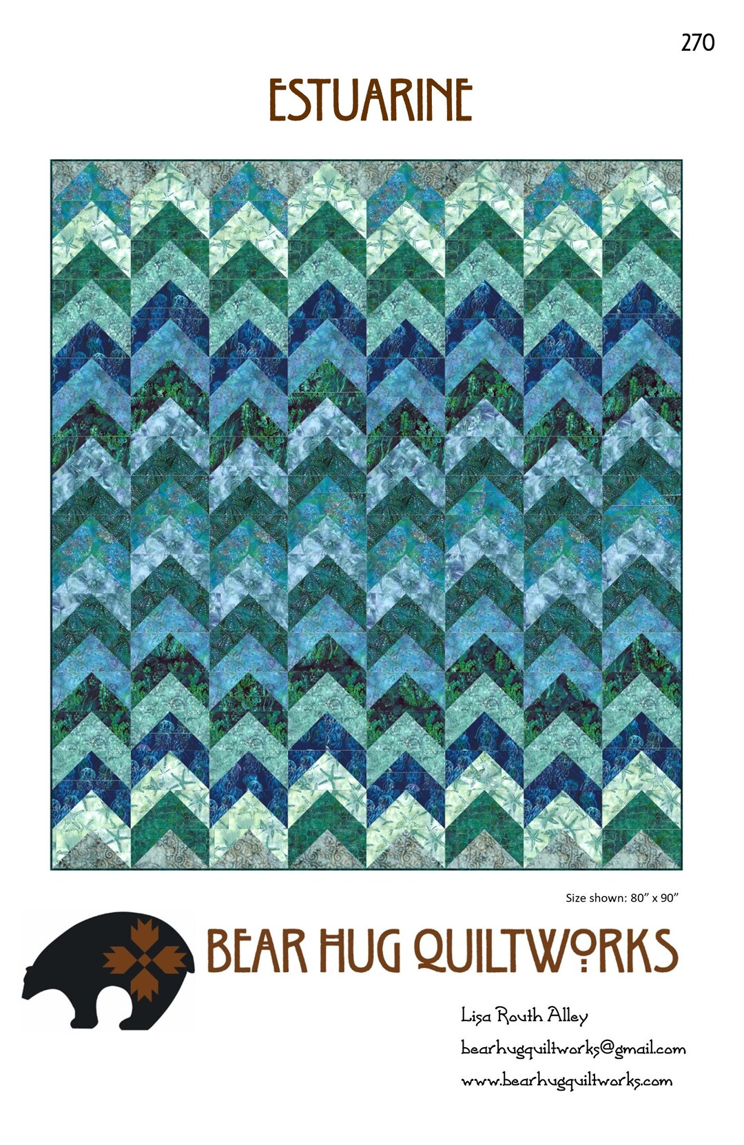 Estuarine Quilt Pattern - Etsy