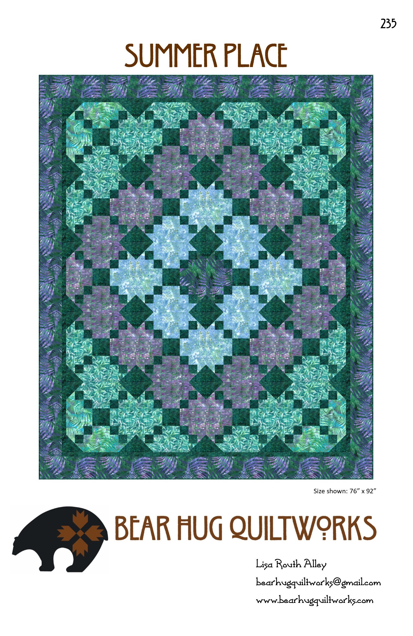 Summer Place Quilt Pattern - Etsy