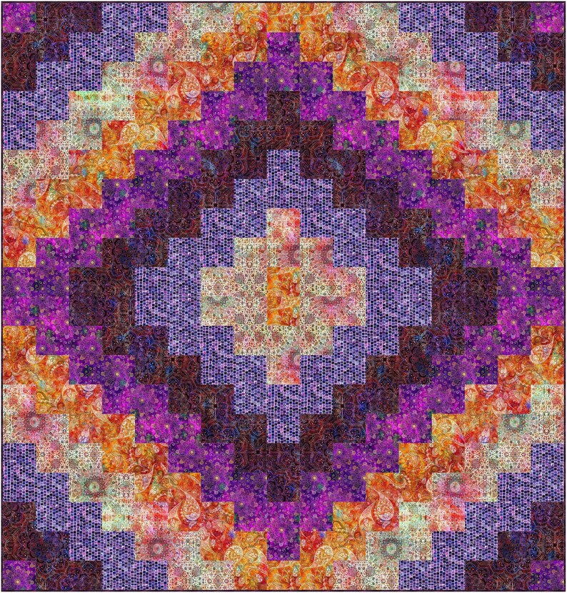 Brickyard Quilt Pattern - Etsy