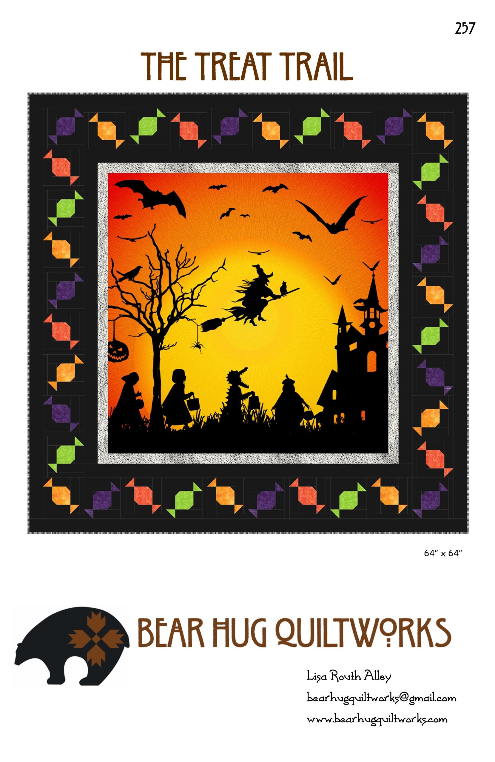 The Treat Trail Quilt Pattern - Etsy