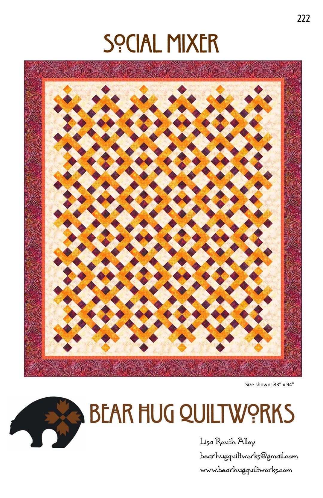 Social Mixer Quilt Pattern - Etsy
