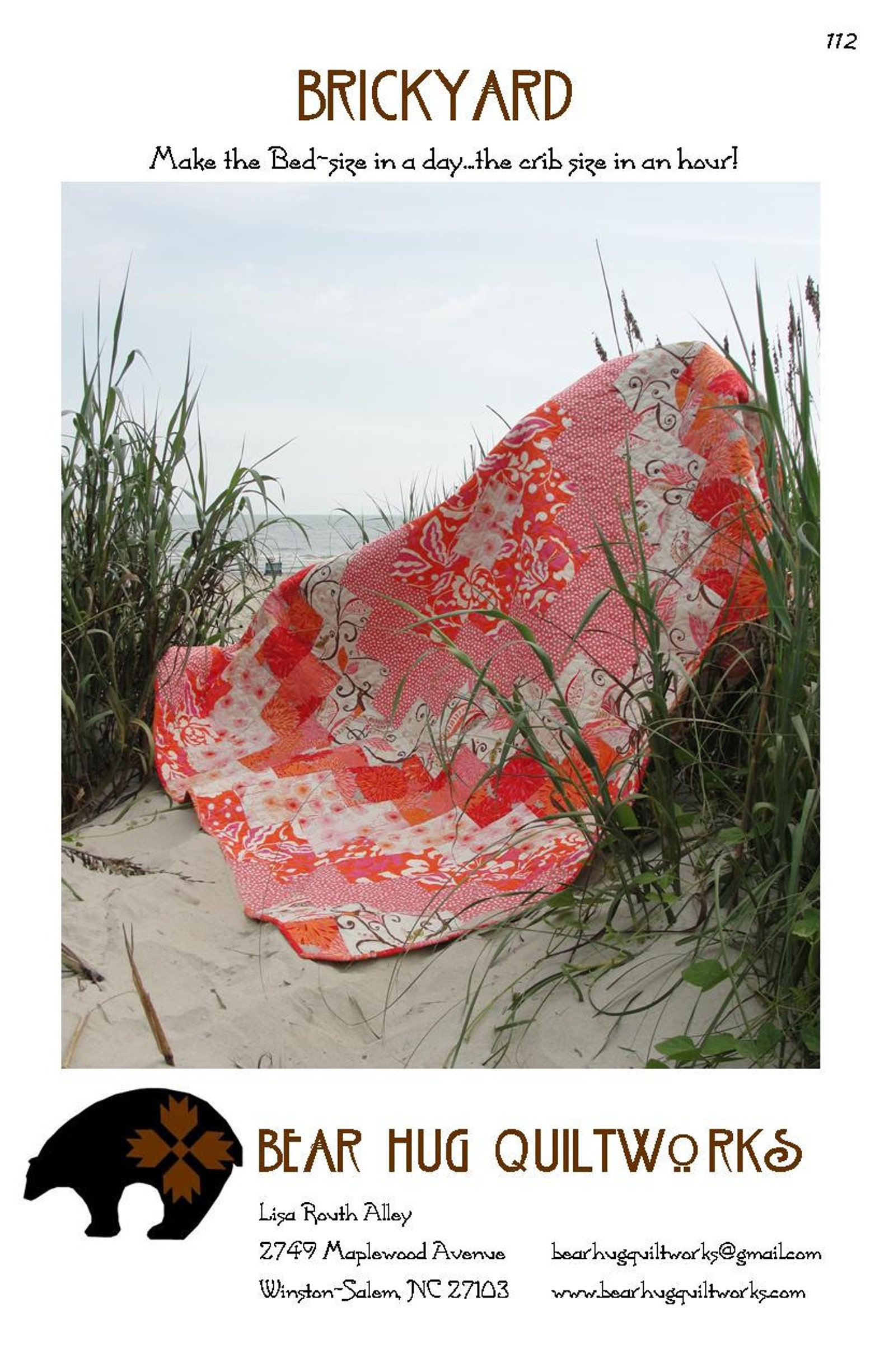 Brickyard Quilt Pattern - Etsy