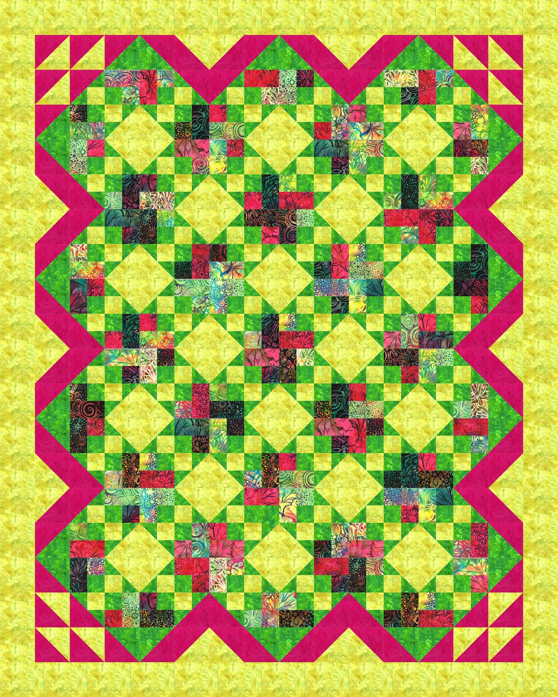 Brownstone Quilt Pattern - Etsy