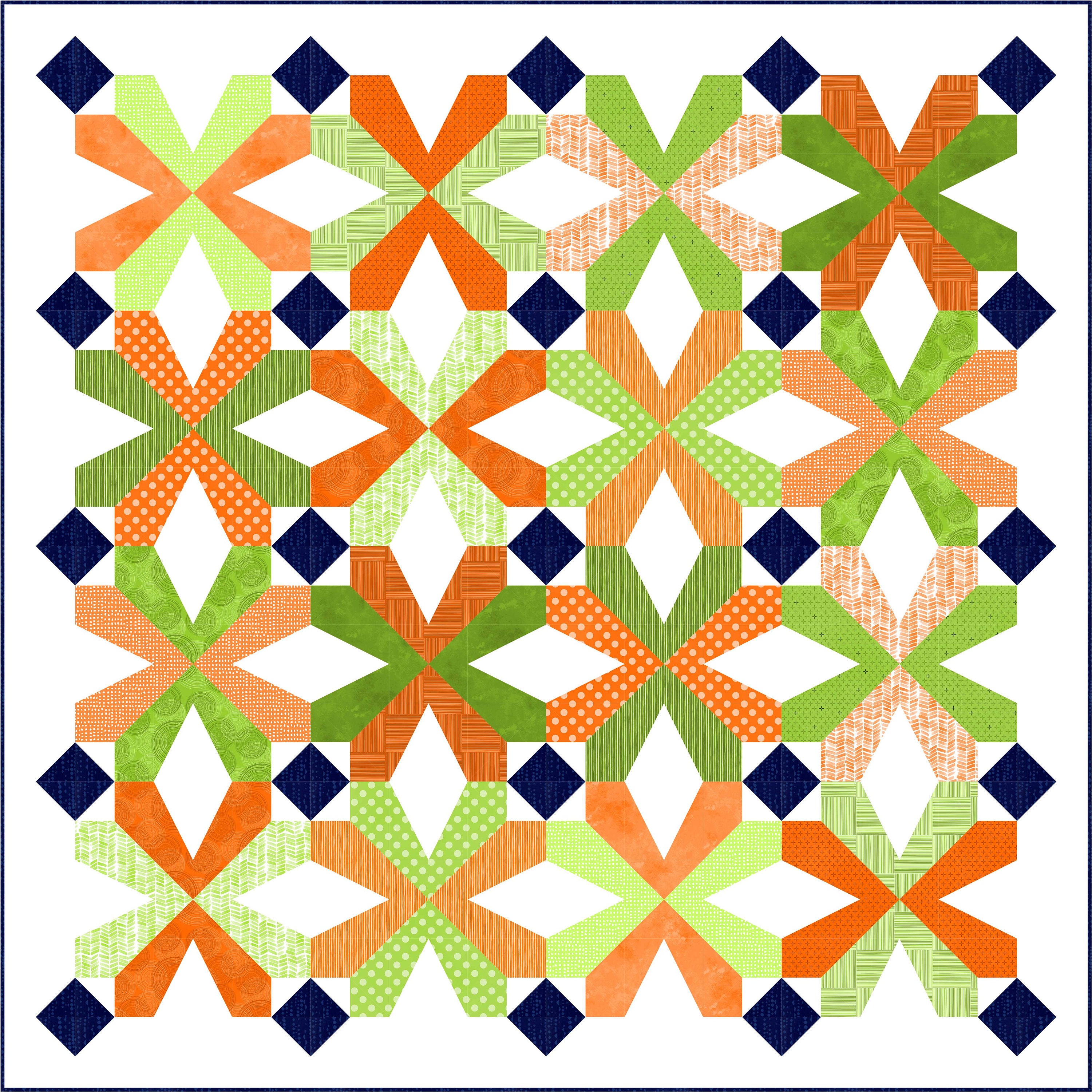 Geodetic Quilt Pattern - Etsy