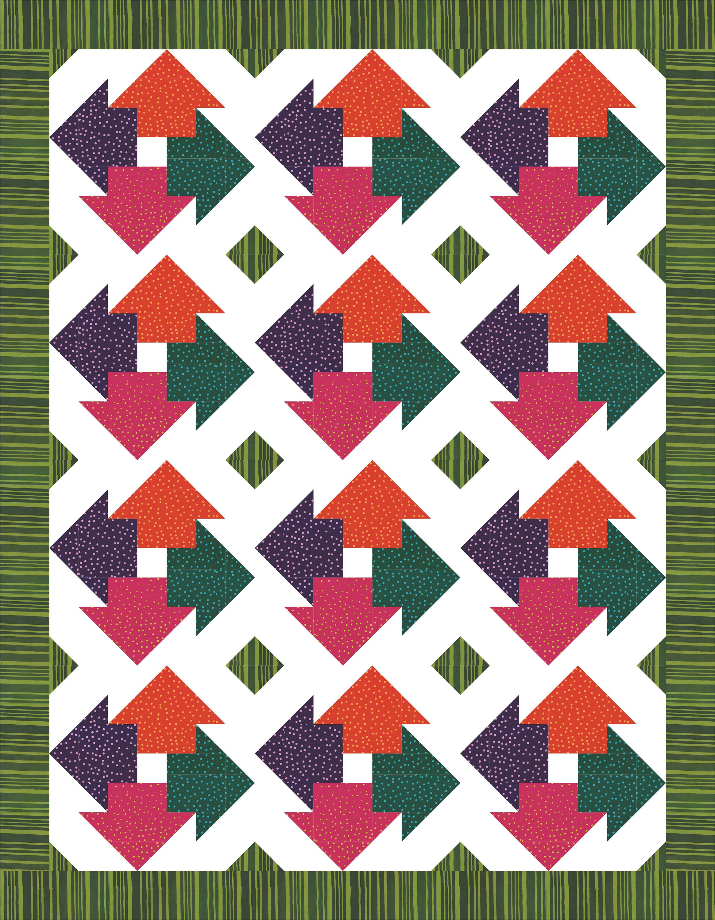 Thataway Quilt Pattern - Etsy