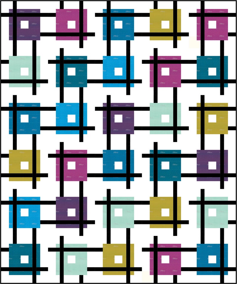 Off the Rails Quilt Pattern - Etsy