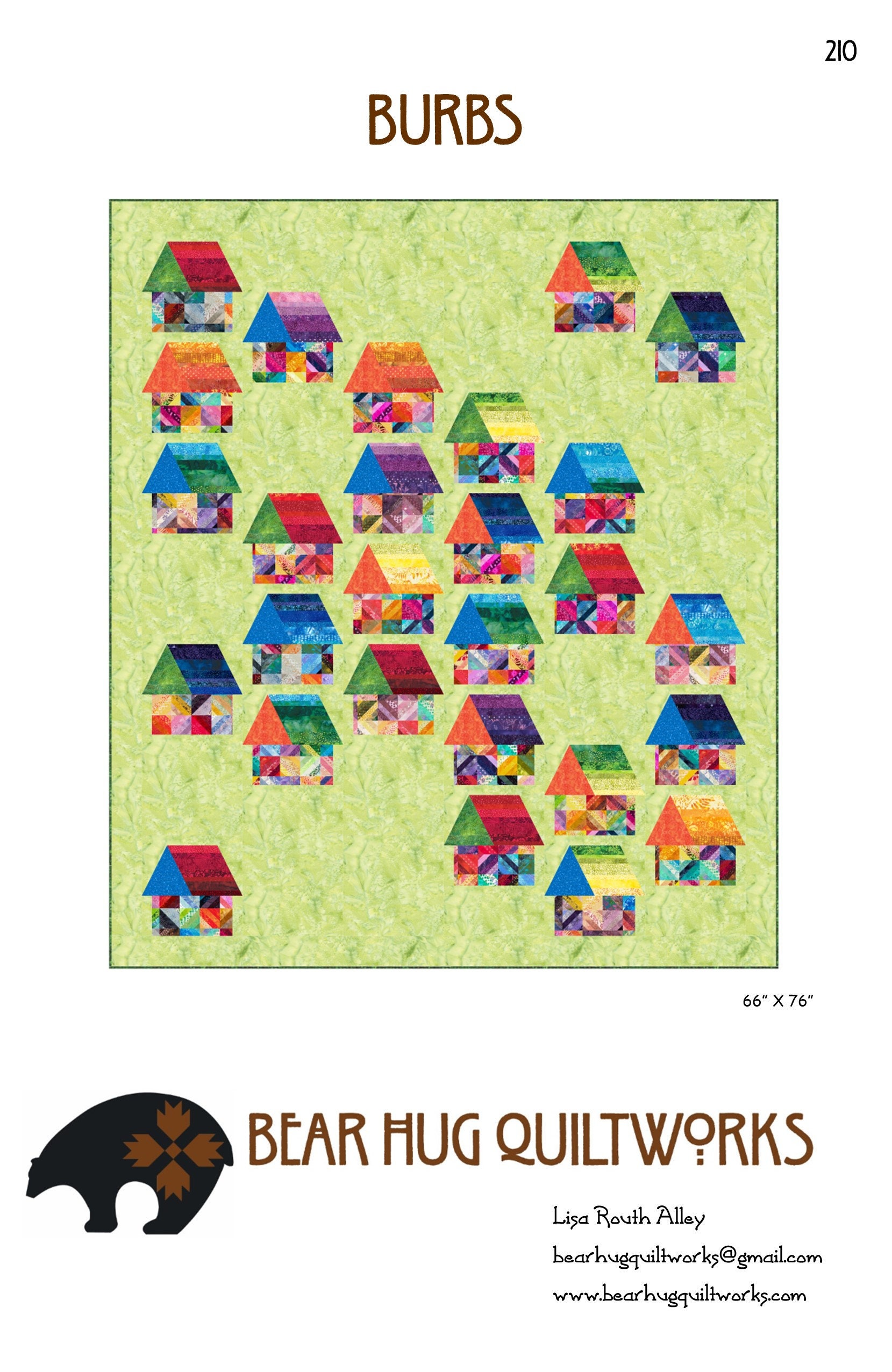 Burbs Quilt Pattern - Etsy