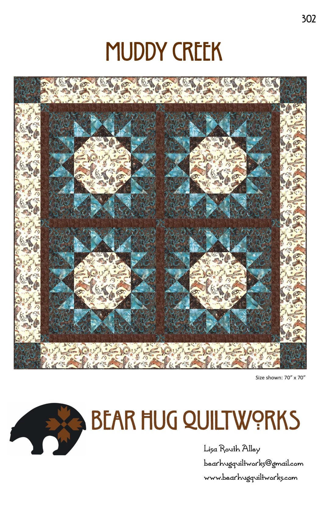 Muddy Creek Quilt Pattern - Etsy