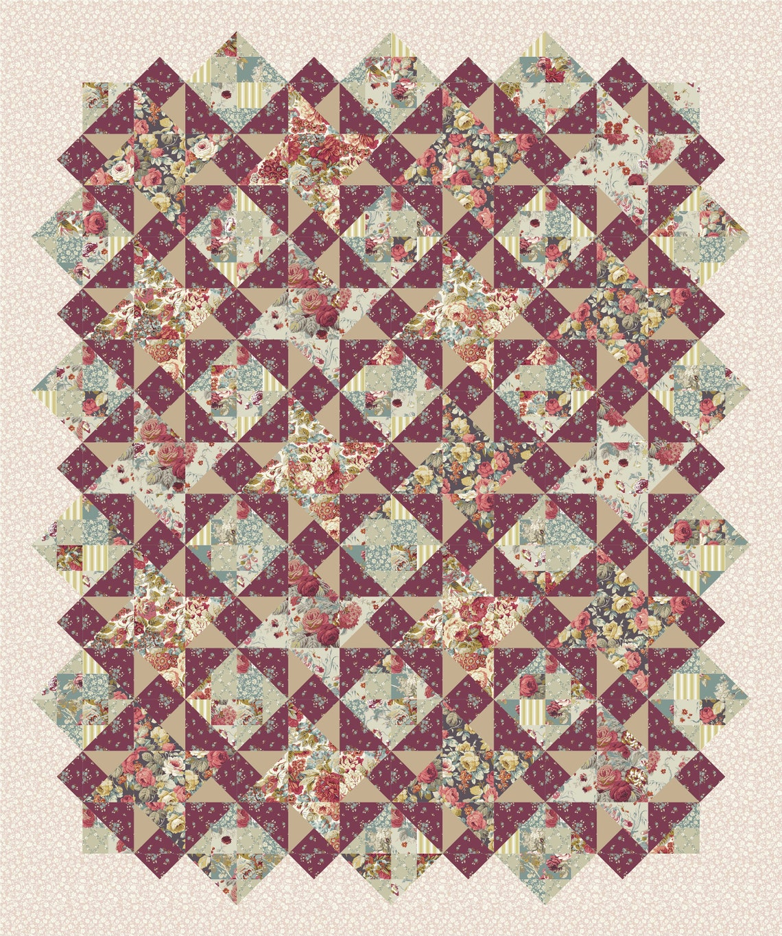 Stargazer Quilt Pattern - Etsy