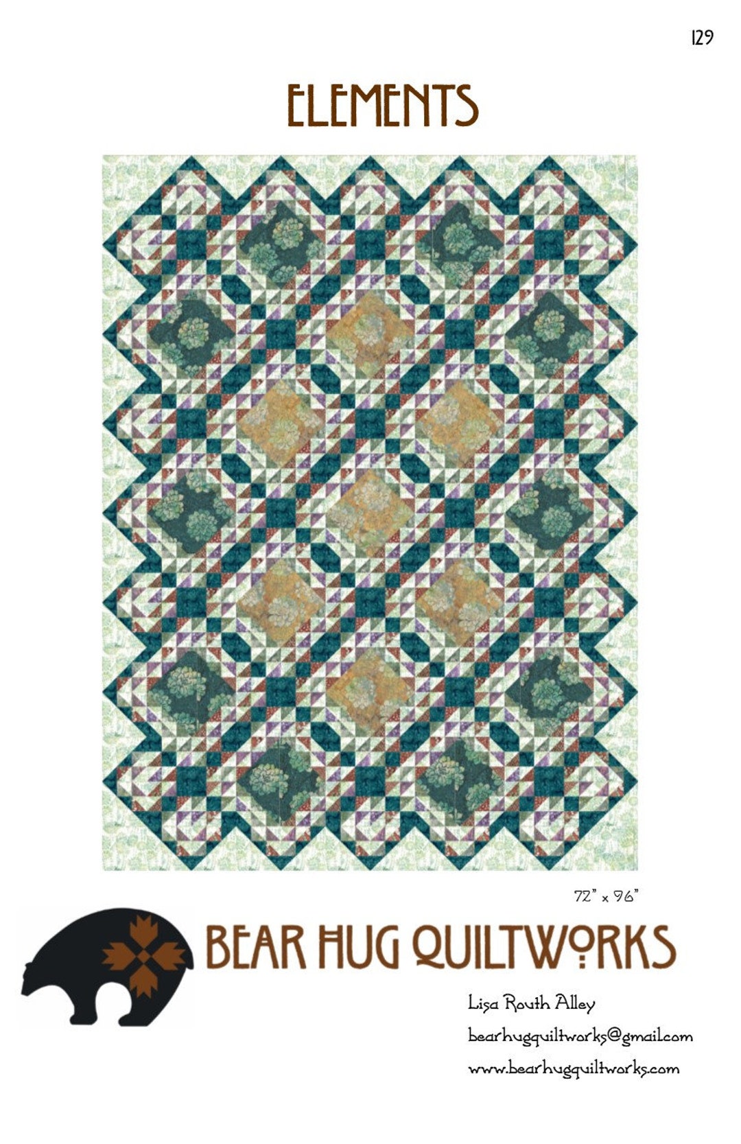 Elements Quilt Pattern - Etsy