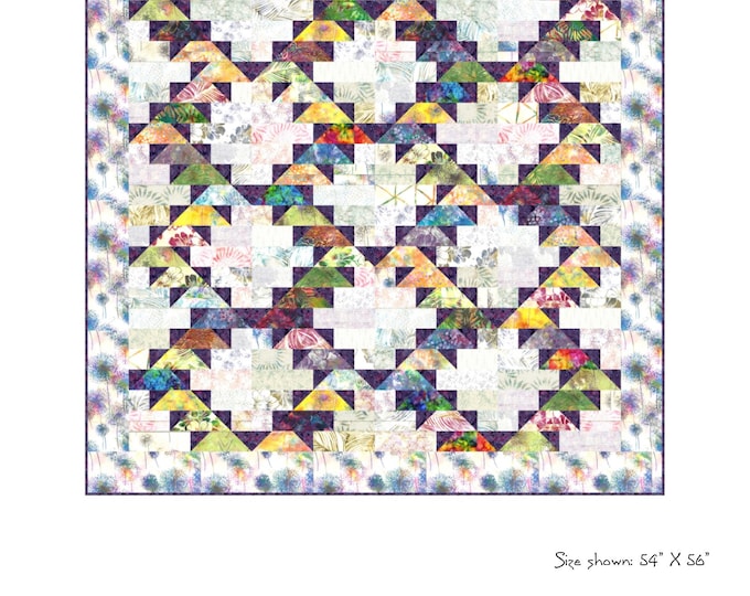 Falling Water Quilt Pattern - Etsy