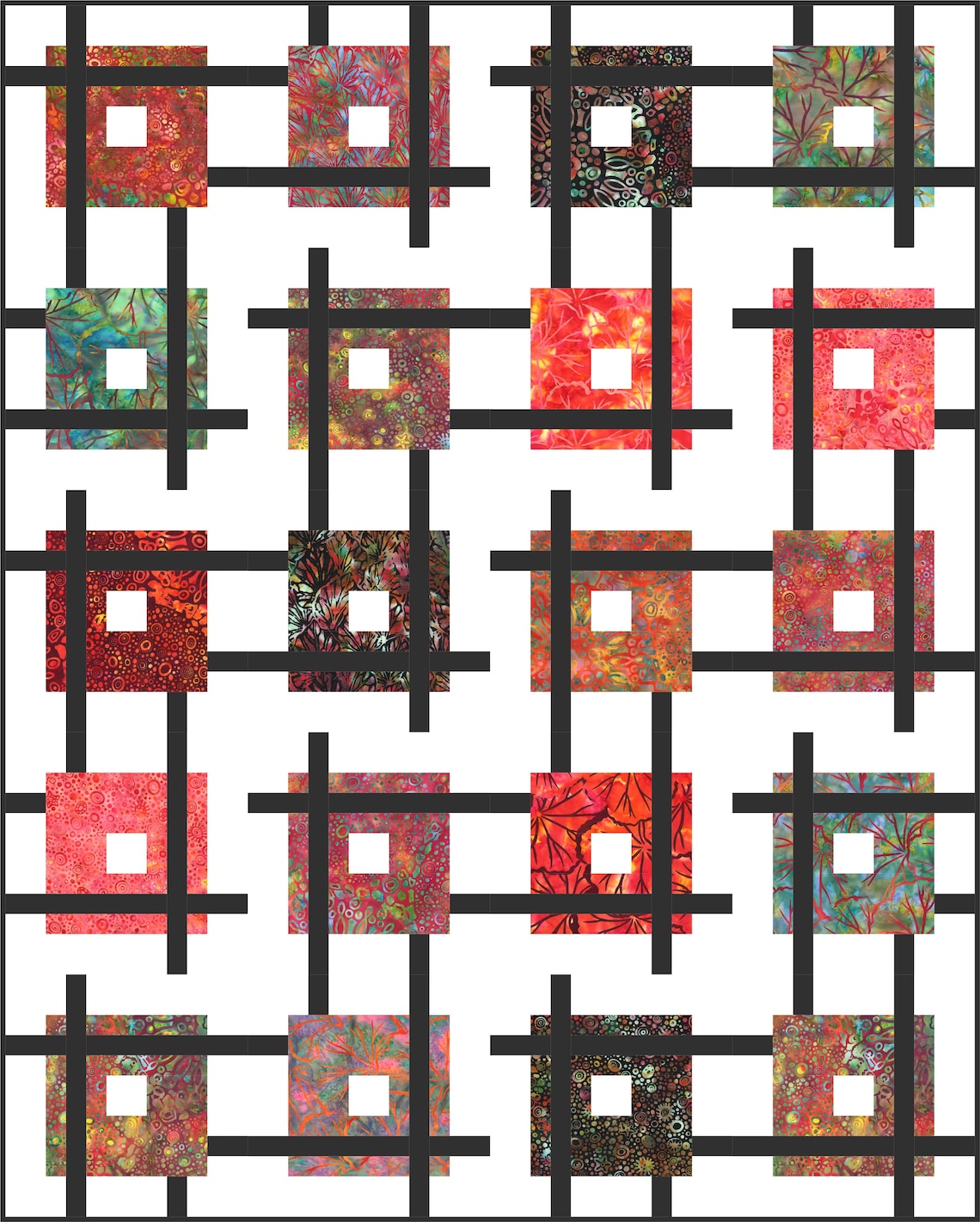 Off the Rails Quilt Pattern - Etsy