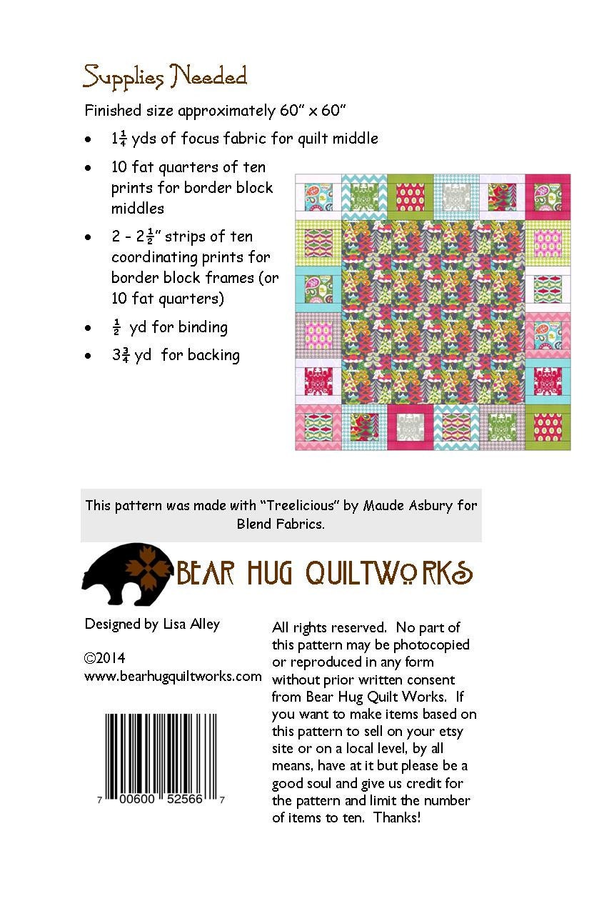 Town Square Quilt Pattern - Etsy