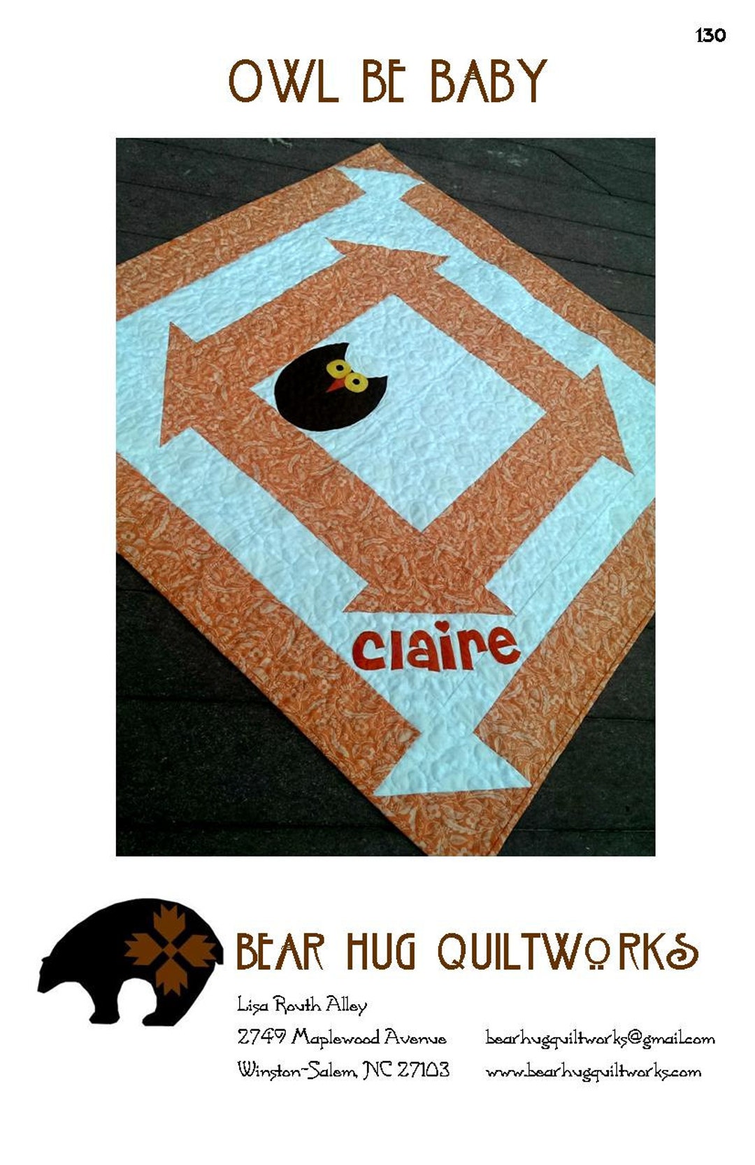 Owl Be Baby Quilt Pattern - Etsy