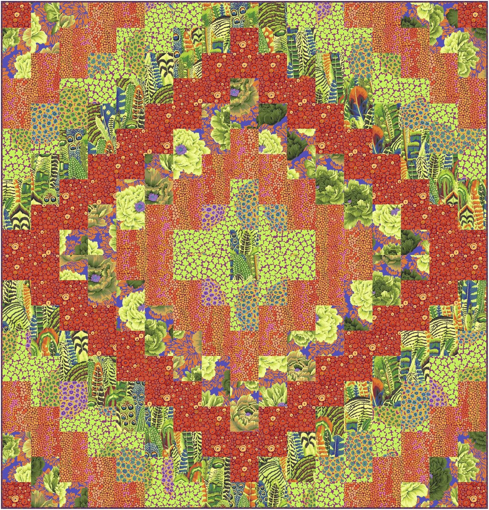 Brickyard Quilt Pattern - Etsy