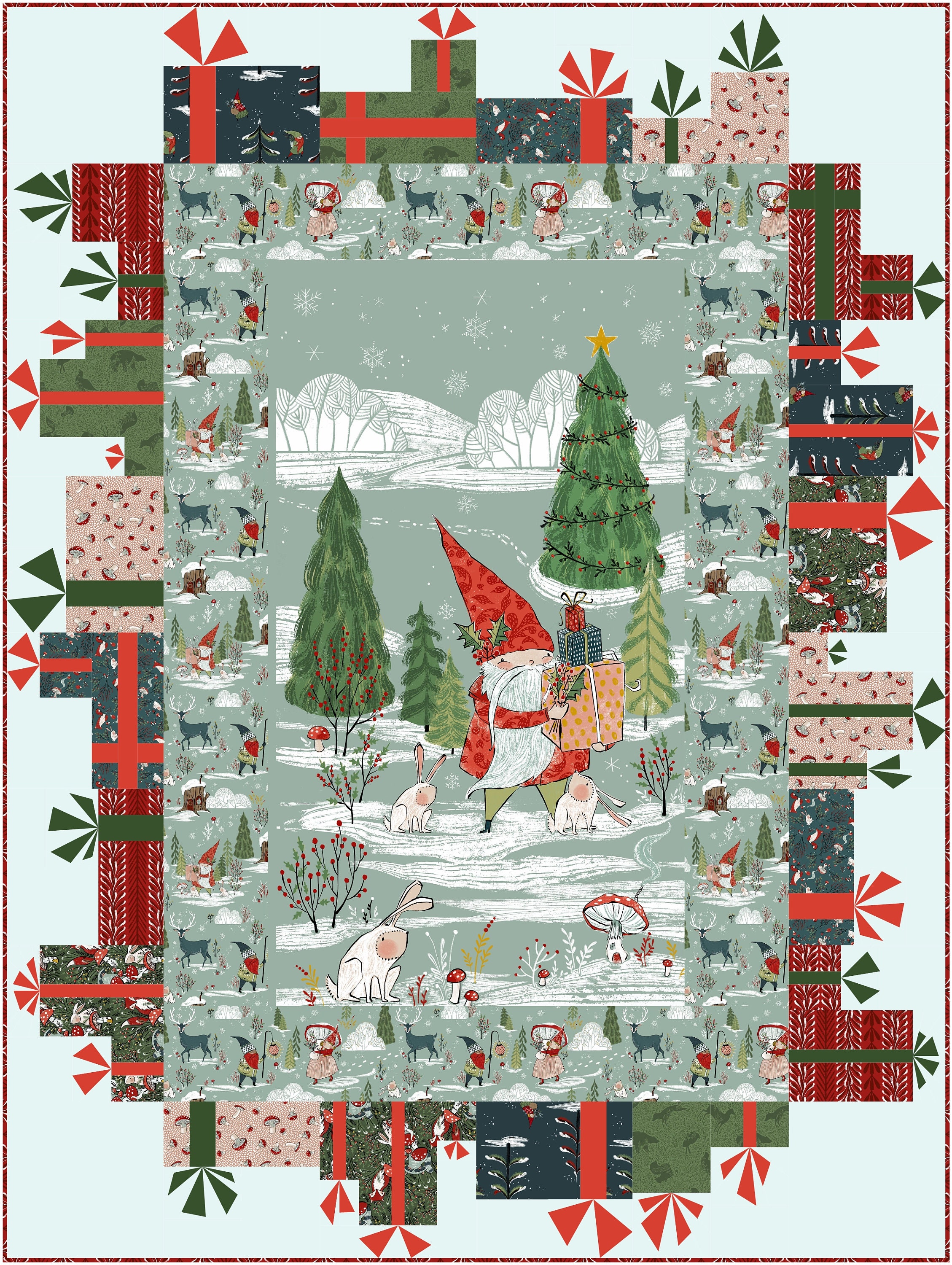 Fa La La Quilt Pattern - Etsy