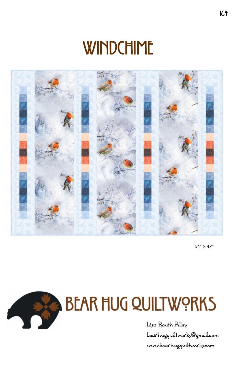 Windchime Quilt Pattern - Etsy