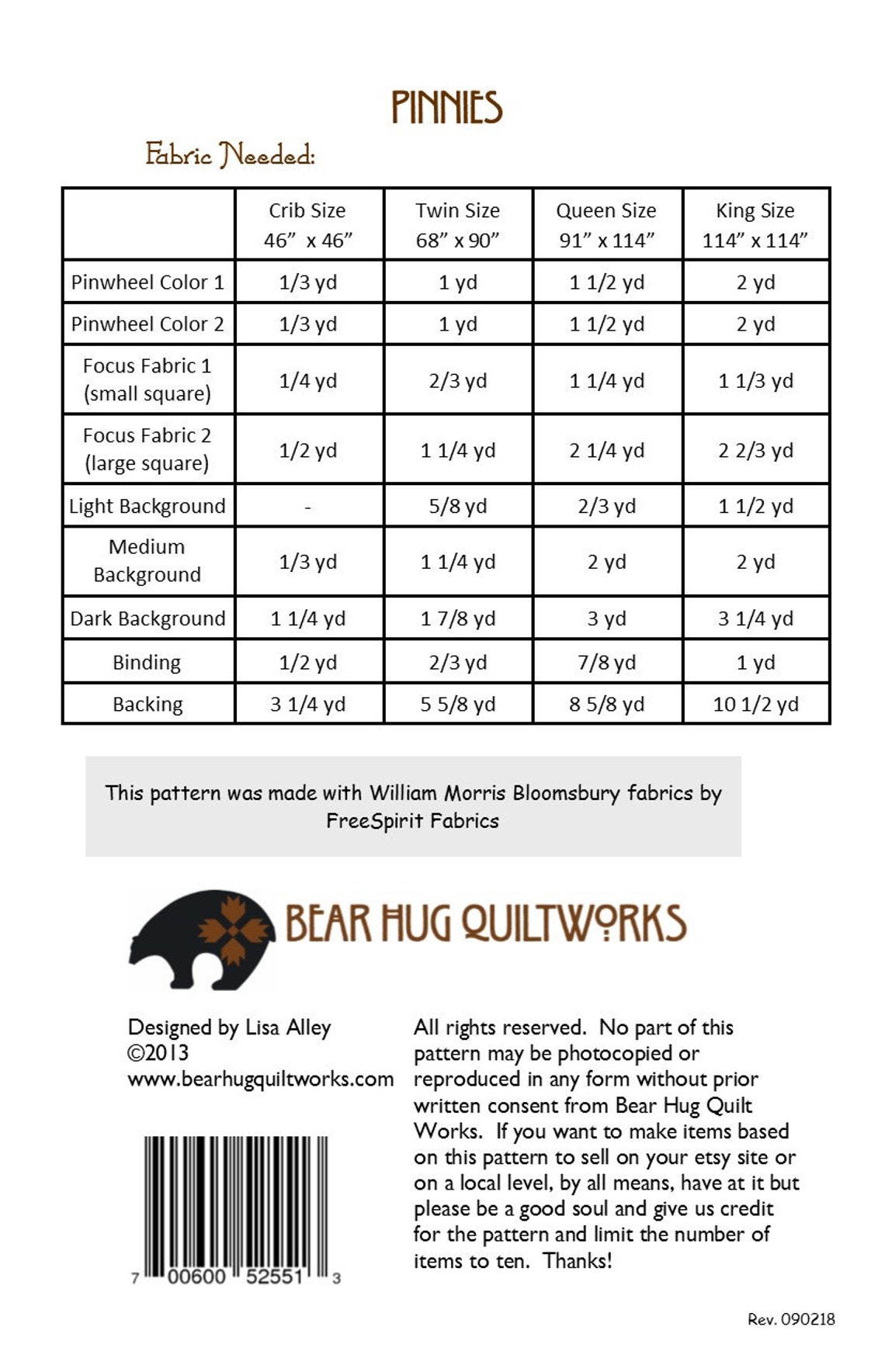 Pinnies Quilt Pattern - Etsy